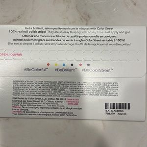 Color Street | Makeup | Color Street Bats Amore Nail Strips | Poshmark